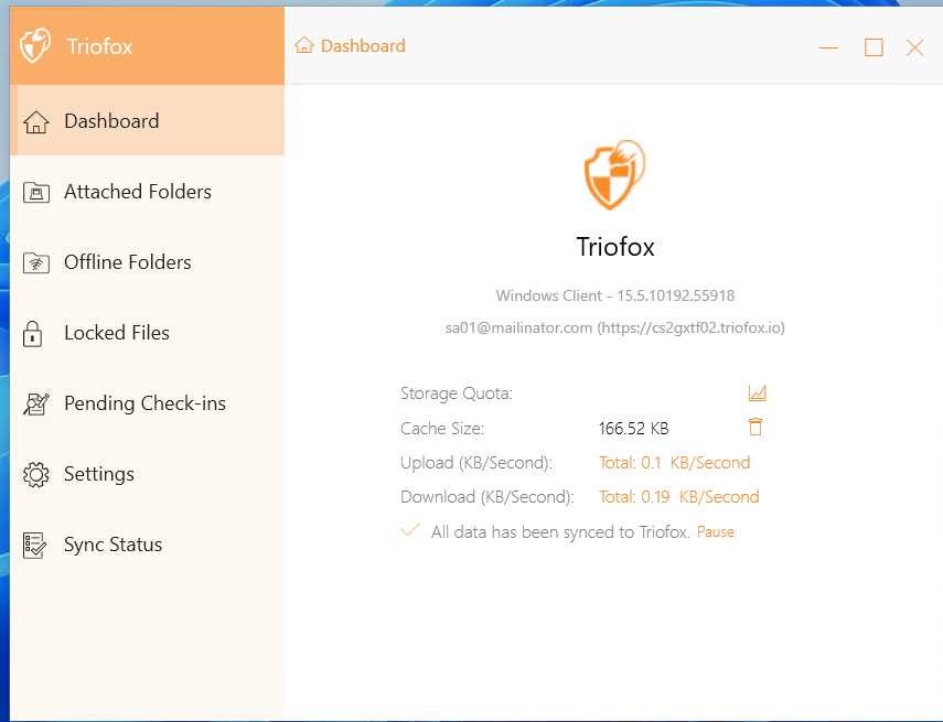 How to open Triofox Windows Client Management Console – TrioFox Support Team