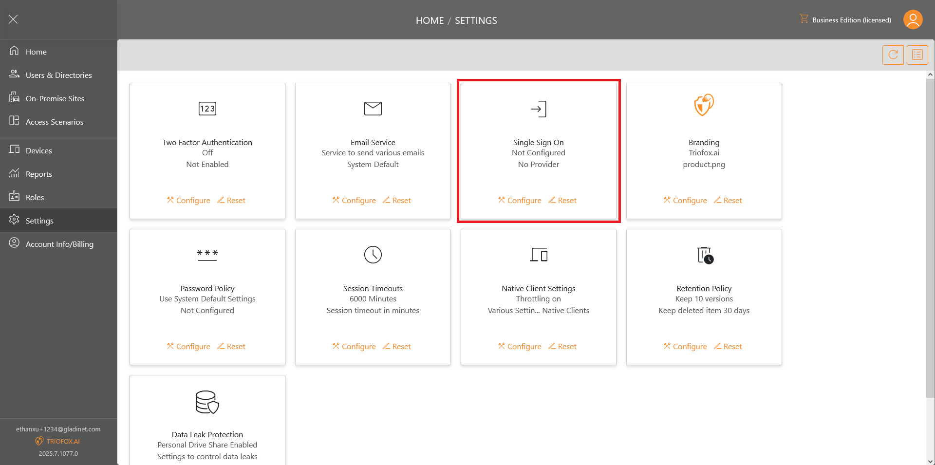 How to Configure Single Sign On (SSO) with OneLogin in Triofox AI – TrioFox Support Team