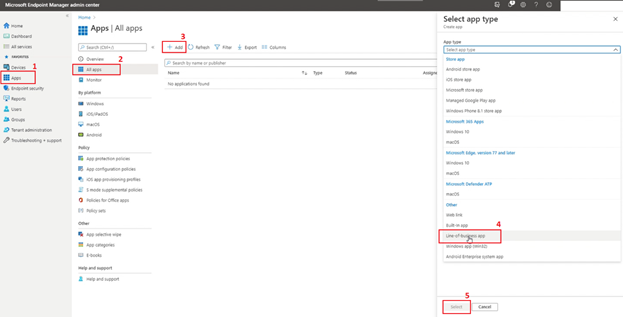Add an iOS line-of-business App to Microsoft Intune – TrioFox Support Team