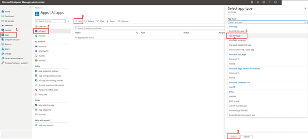 Add iOS Store Apps to Microsoft Intune – TrioFox Support Team